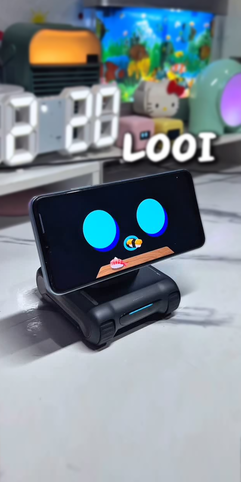 LOOI Robot: Turn Your Smartphone into a Desktop Robot!