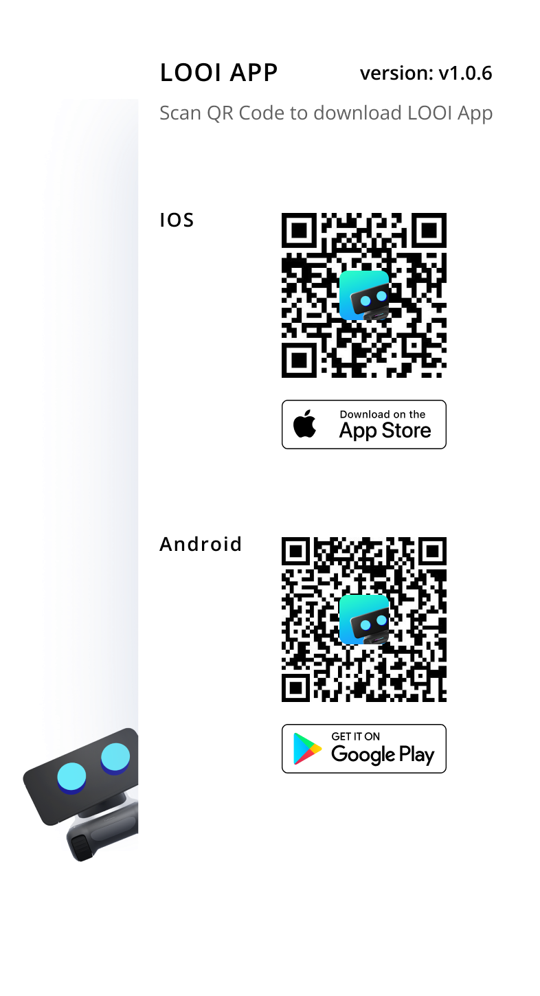 APP Download – LOOI Robot