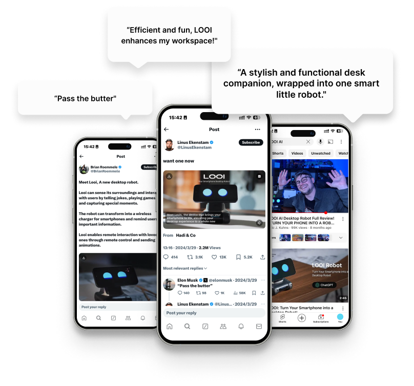 LOOI Robot: Turn Your Smartphone into a Desktop Robot! LOOI Robot: Turn Your Smartphone into a Desktop Robot!